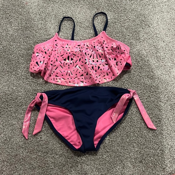 Justice | Swim | 22 Cute Shiny Girls Bikini | Poshmark